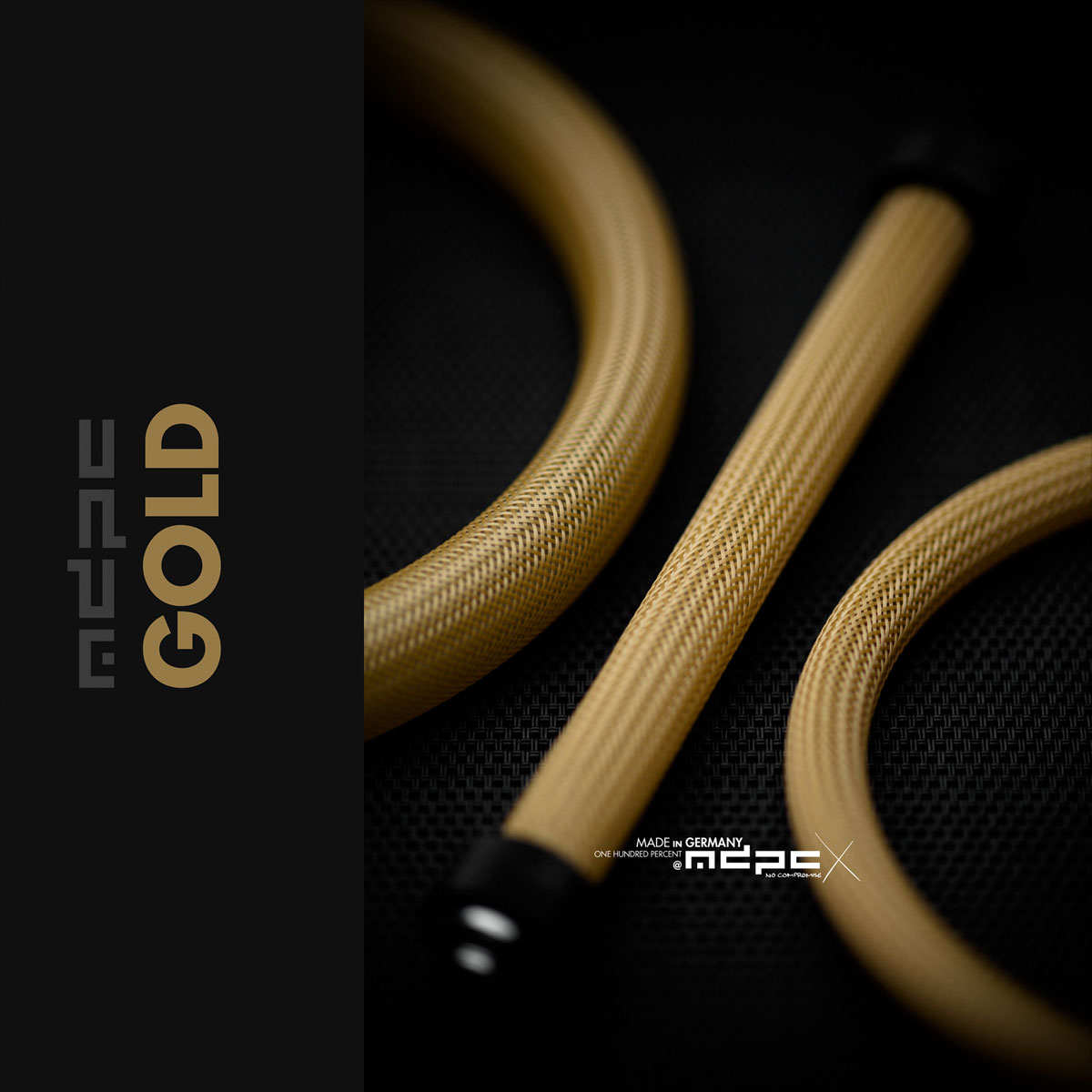 Gold Cable Sleeve BIG | MDPC-X