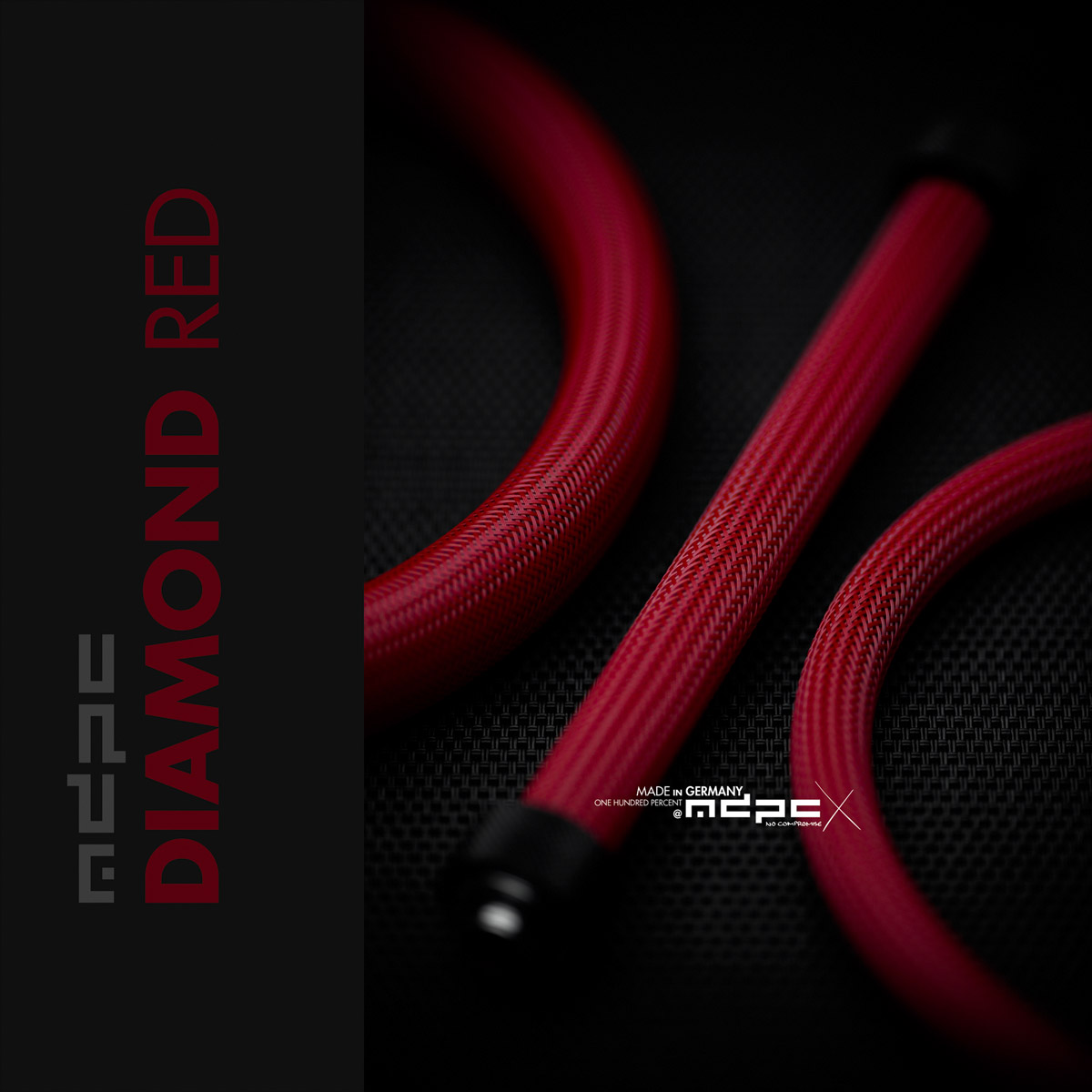 Diamond-Red Cable Sleeve BIG | MDPC-X